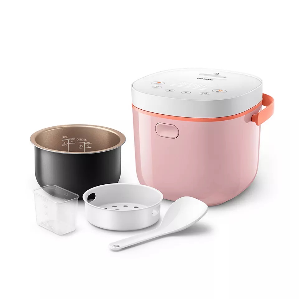 Philips HD3070/52 0.7L Viva Collection Mini Rice Cooker | Shopee Malaysia