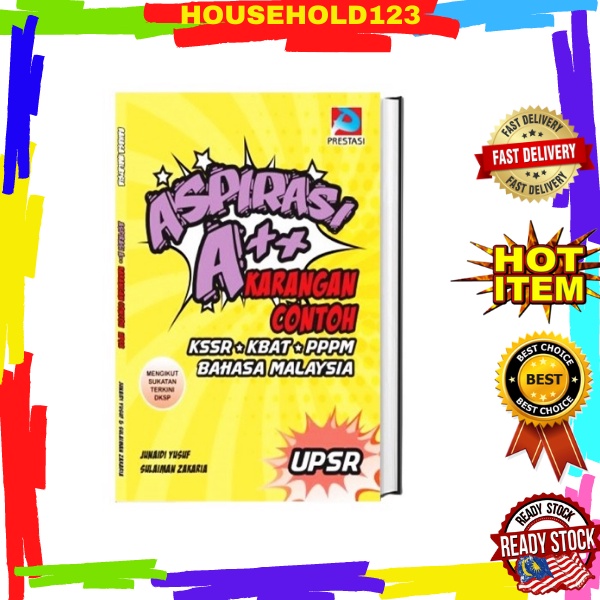 Aspirasi A++ Karangan Contoh Buku Rujukan UPSR Bahasa Malaysia Sukatan Terkini Darjah 6 | Shopee ...