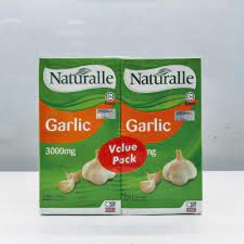 Naturalle Garlic 3000mg 220 Capsules( Value Pack ) **Exp - 12/27 ...