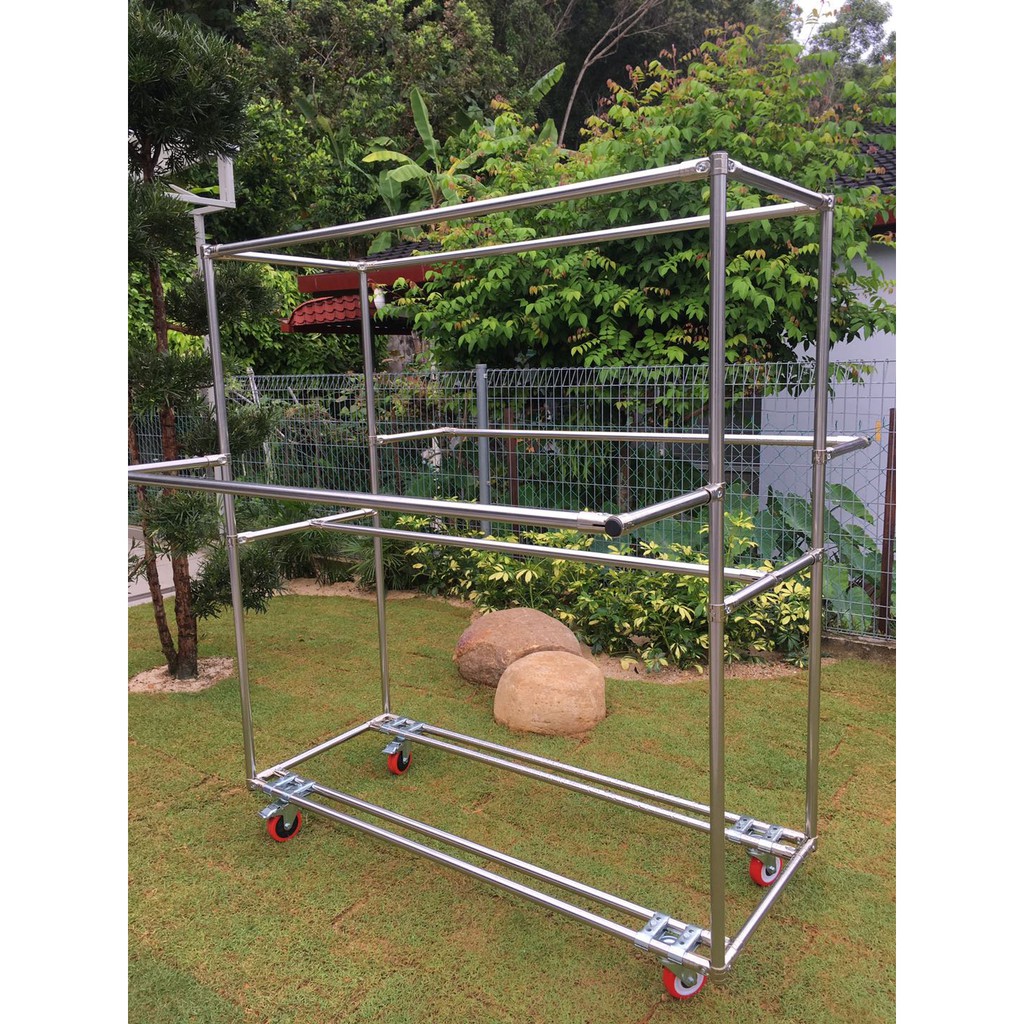 Strongest Outdoor Clothes hanger Stainless Steel dia 28mm (DIY) pipe ...