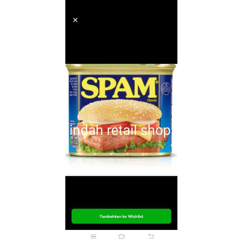 Spam Original 340gr | Shopee Malaysia