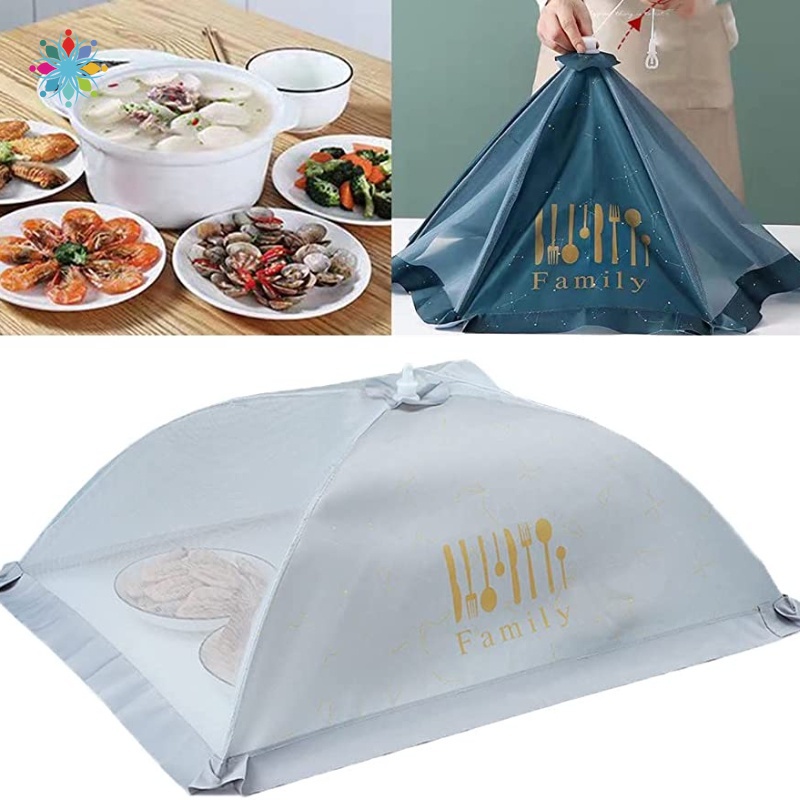 Foldable Rounded Rectangular Household Dining Table Vegetable Food Meal ...