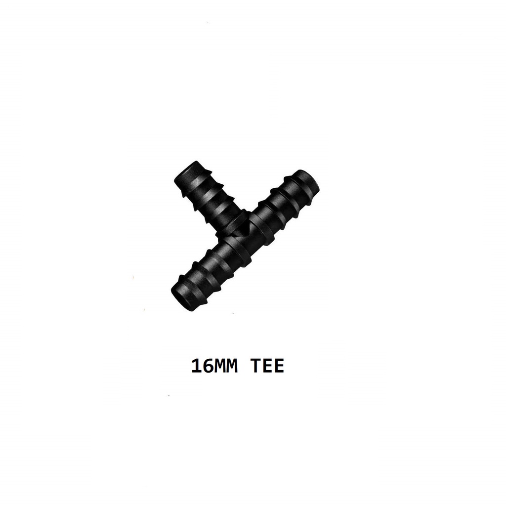 TEE - 16mm fittings drip irrigation | Shopee Malaysia