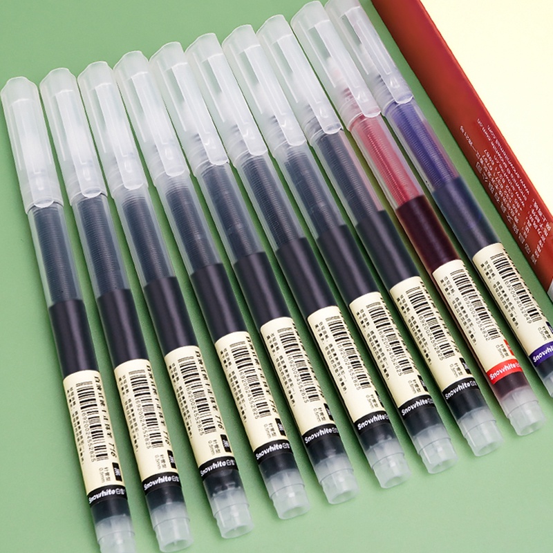 Black / blue Color School Office Big Capacity Fast Dry Gel Pen 1 pcs ...