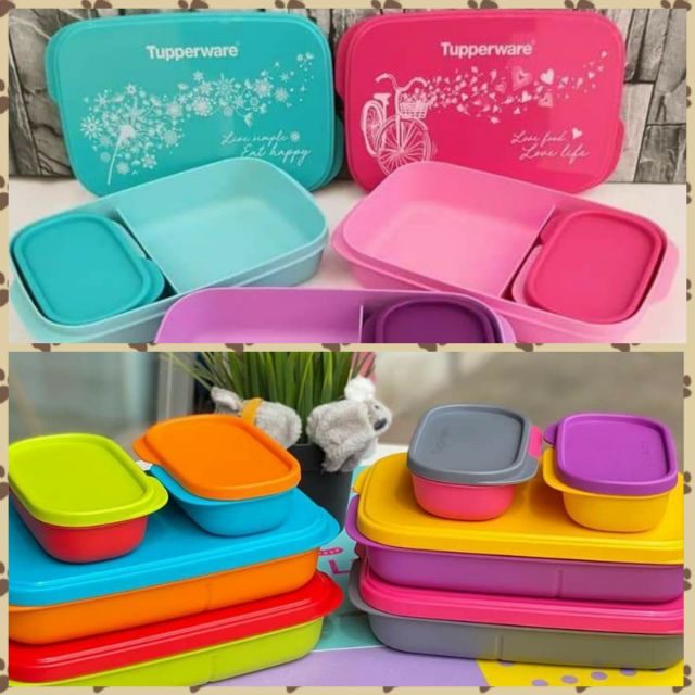 [TUPPERWARE] Hearty Bites My Foodie Buddy Spiderman Frozen Bento Bekal ...