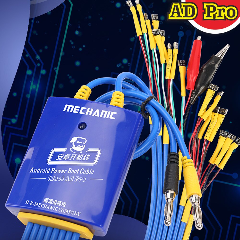 MECHANIC iBoot AD Pro Power Supply Test Cable Android One Button Boot ...