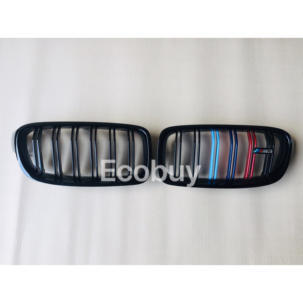 1 Set BMW F30 M3 Grille (M Color / Tricolor) | Shopee Malaysia