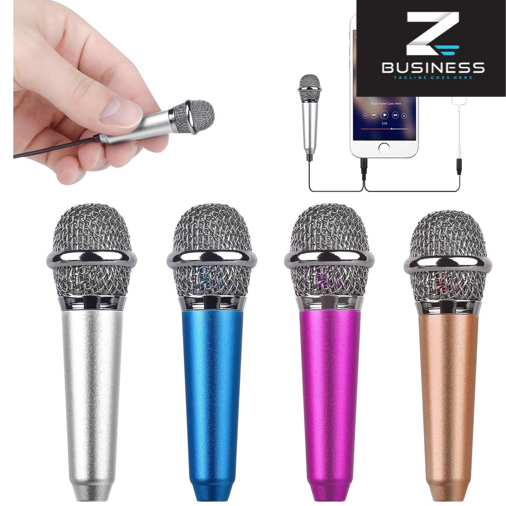 Zshope Mini Karaoke Microphone Singing Mic Equipment/ Portable Voice ...