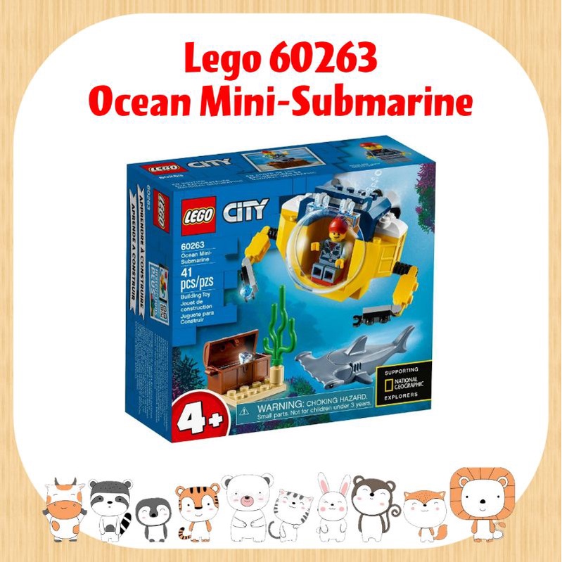 Lego 60263 Ocean Mini-Submarine | Shopee Malaysia