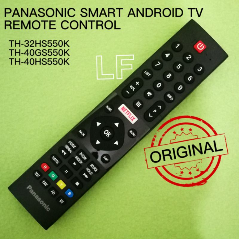 100% Original & New Panasonic Smart Android TV Remote Control TH ...