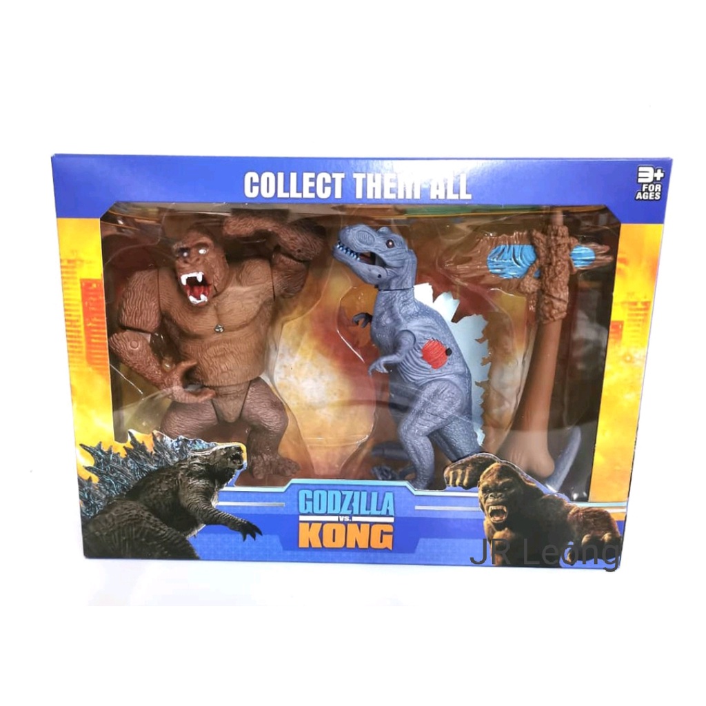 Godzilla Vs Kong Action Figure King Kong With Light | Shopee Malaysia