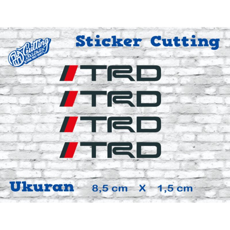 Sticker cutting logo TDR sticker set Cheap Car handle | Shopee Malaysia