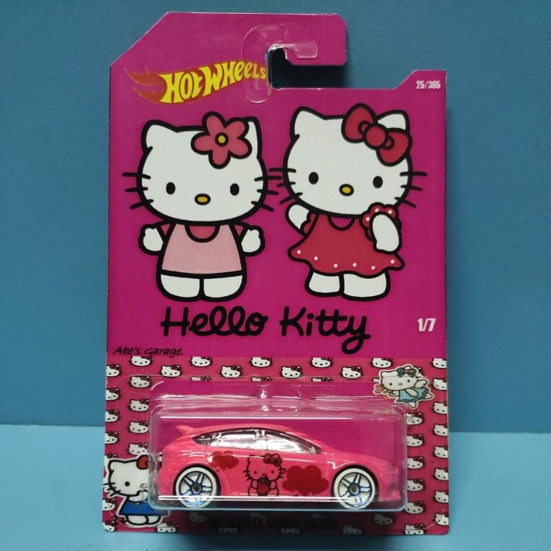 HW Hot Wheels FORD FOCUS RS ( Custom HELLO KITTY ) | Shopee Malaysia