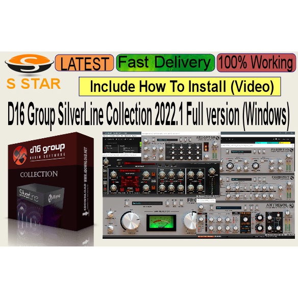 D16 Group SilverLine Collection 2022.1 Full version (Windows) | Shopee Malaysia