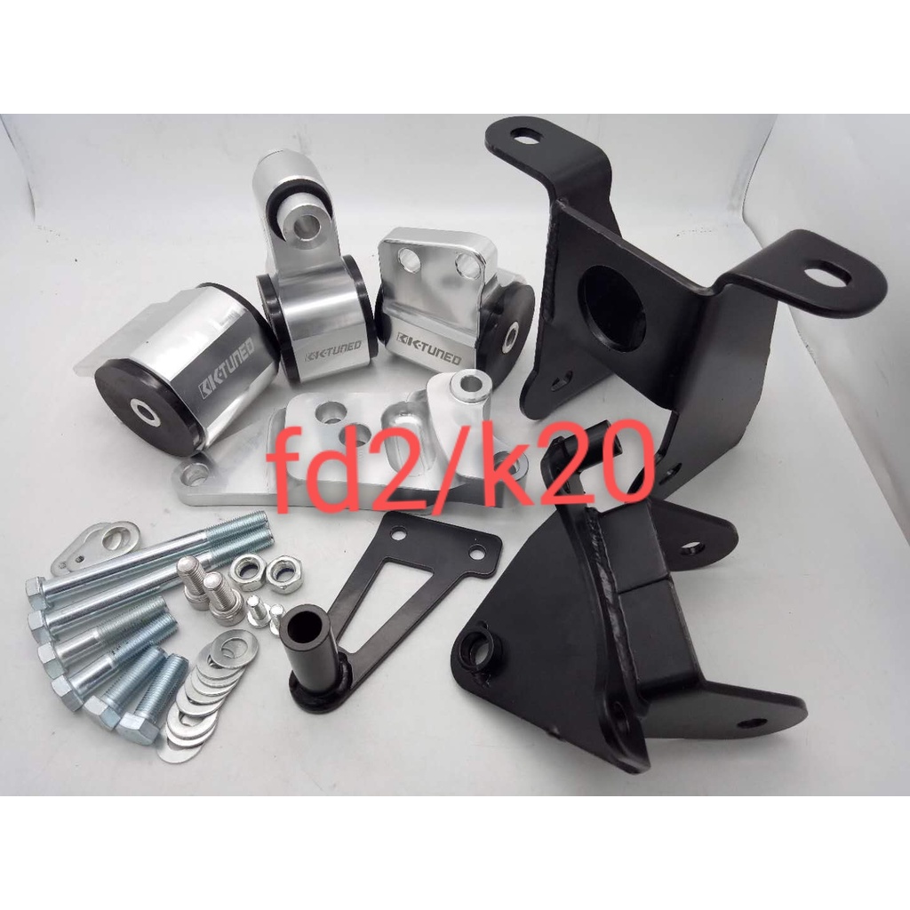 Honda Civic FD2R FD2 Type-R K20A Silver Billet Engine Mounting kit K ...