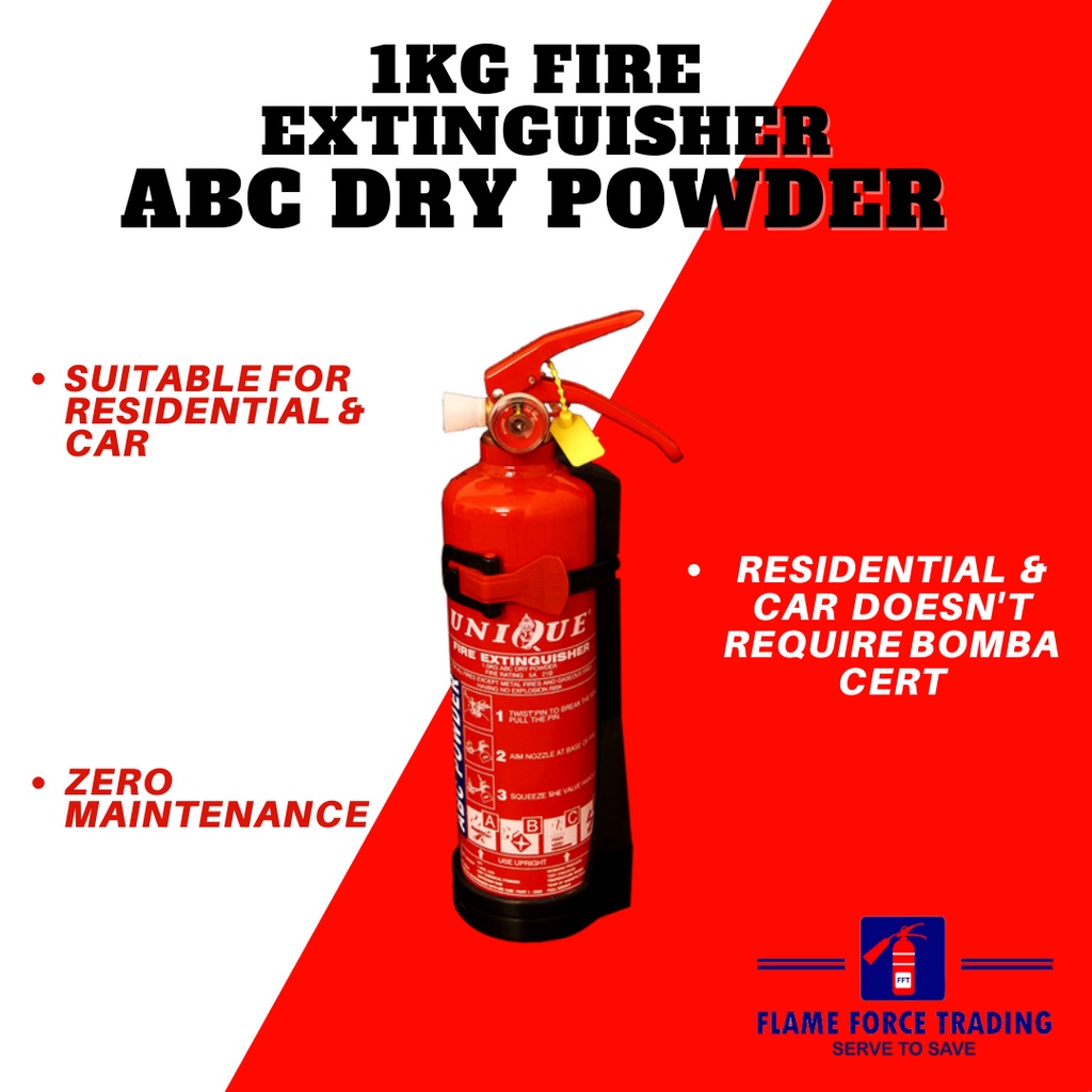 DRY POWDER FIRE EXTINGUISHER | Shopee Malaysia