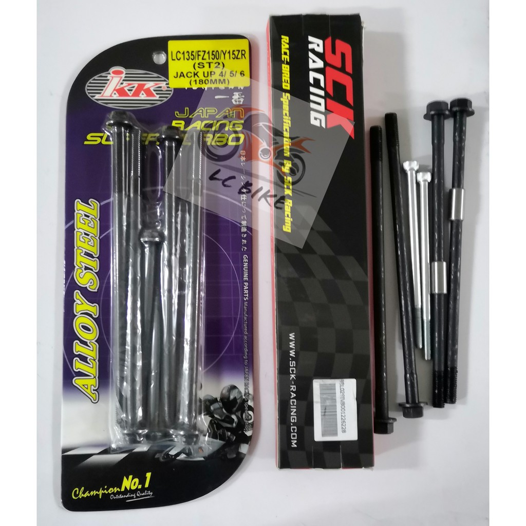 SCK IKK Y15ZR Y15 LC135 WAVE125 KRISS HEAD SCREW JACK ROD BOLT EXTRA ...
