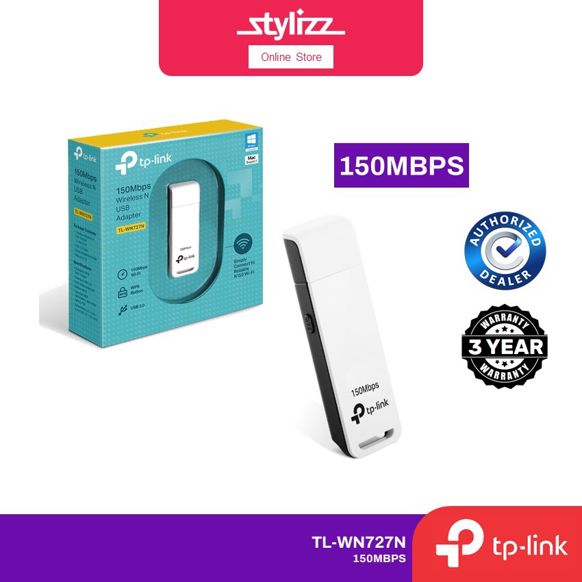 TP-LINK TL-WN727N USB Wireless N150 WiFi Adapter | Shopee Malaysia