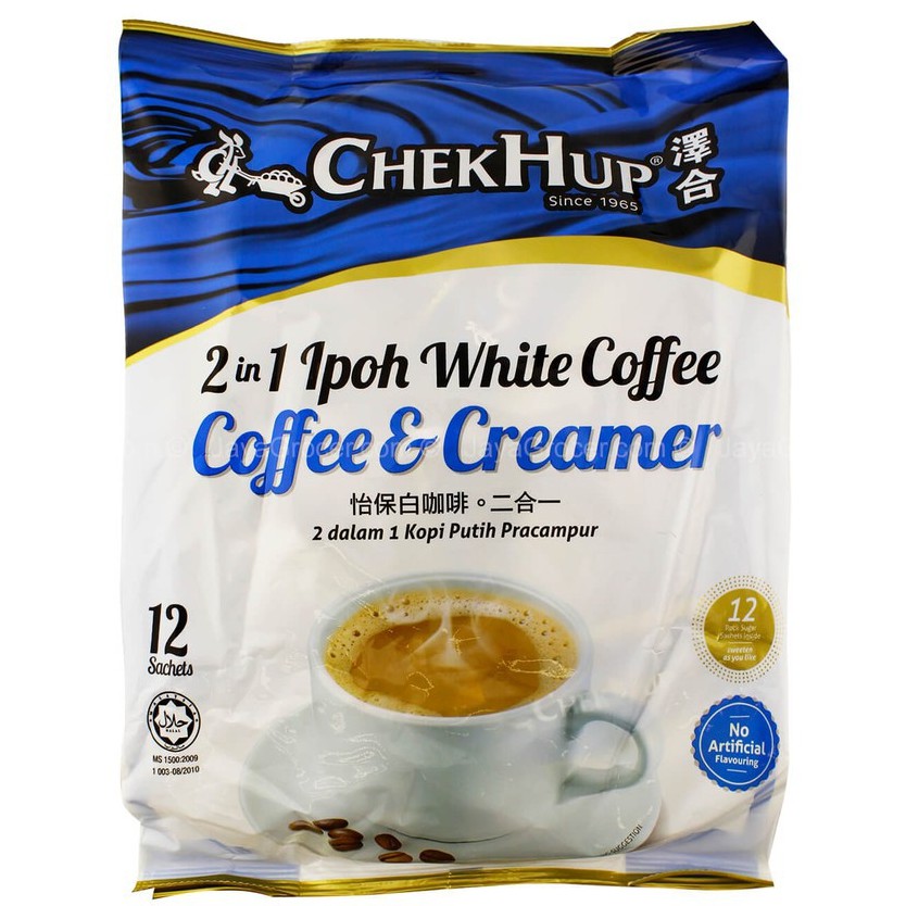 Chek Hup 2 in 1 Ipoh White Coffee & Creamer (30g x 12s) | Shopee Malaysia