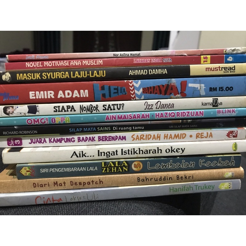 Updated 16/3/24 Buku Novel Bacaan Remaja atau Kanak-Kanak | PTS | Ain ...