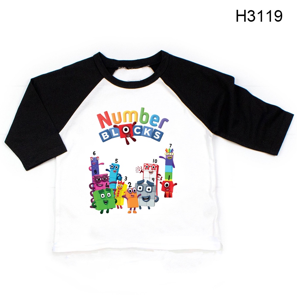 Numberblocks Kids Boys Girls T-shirt Kids Clothes Number Blocks ...