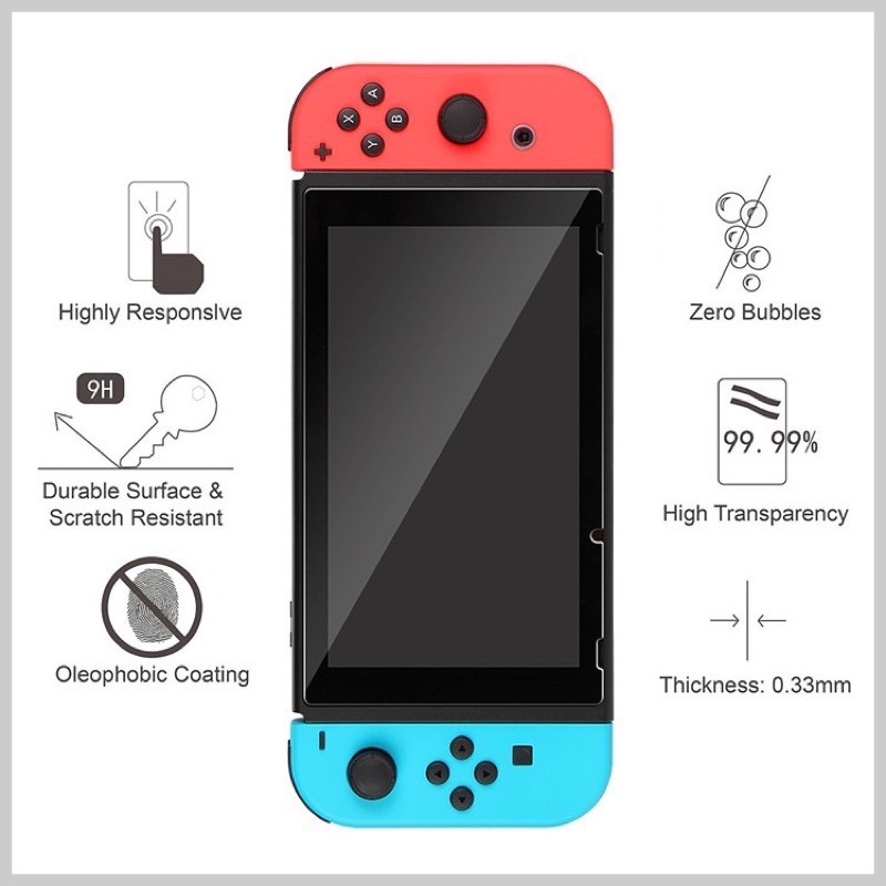 Nintendo Switch / Switch Lite 9H HD Clear High Screen Sensitivity And ...