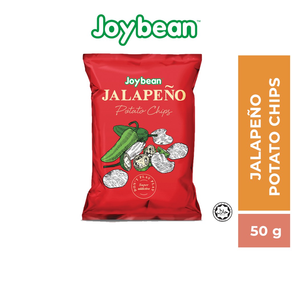 Joybean Jalapeño Potato Chips (50g) | Shopee Malaysia