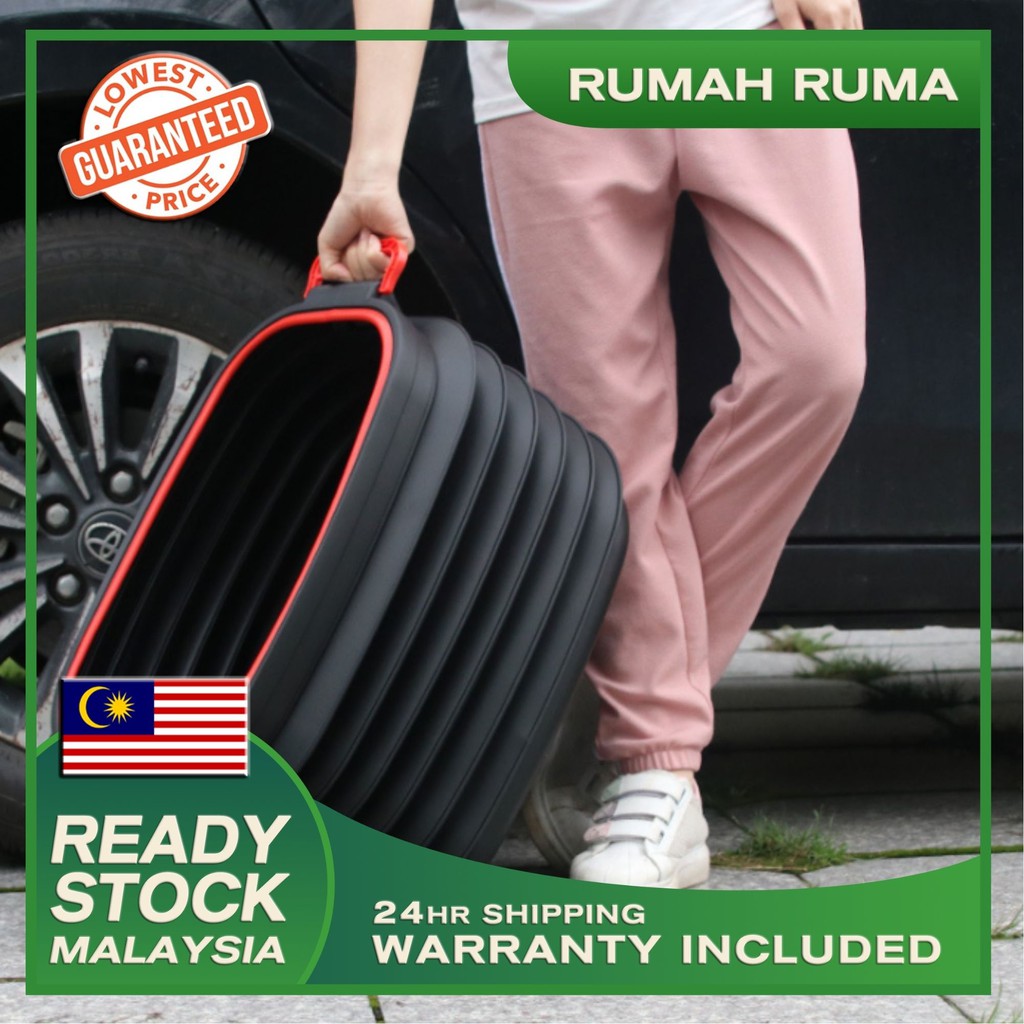 Collapsible Car Boot Storage Box Organizer Big [37L/60L] Portable Light ...