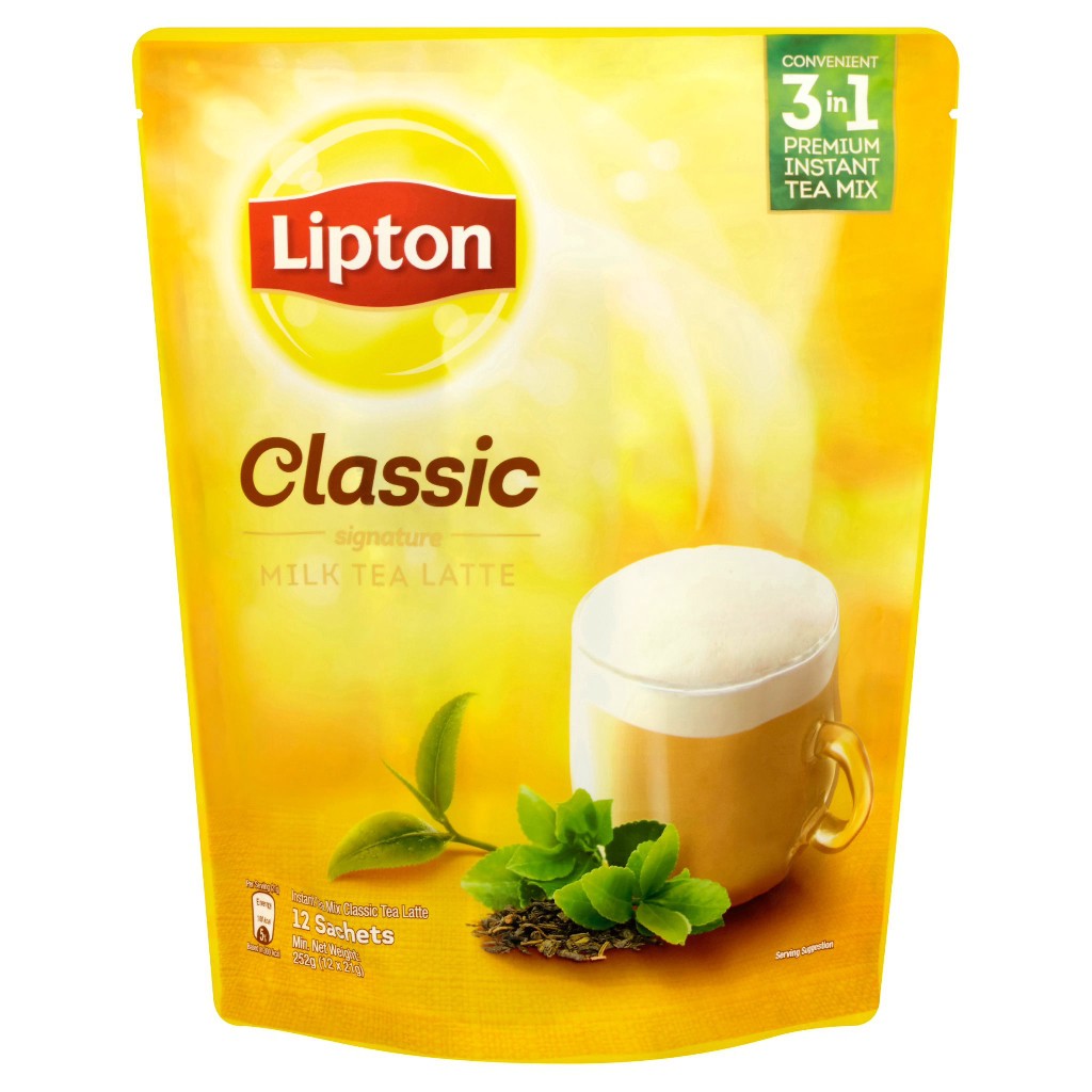 Lipton Classic Signature Milk Tea Latte 21g (12 sachets) | Shopee Malaysia