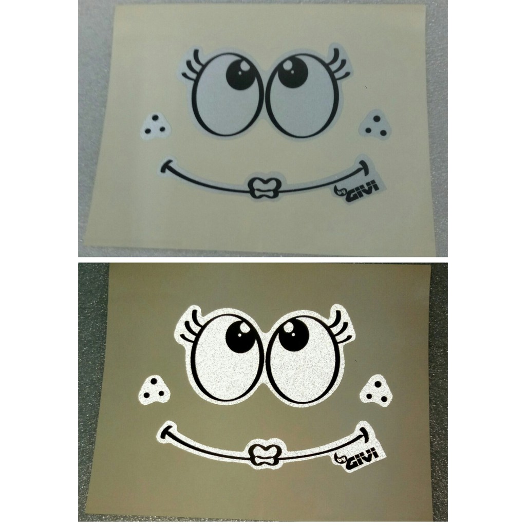 Givi Reflective Sticker 3M Scotchlite Reflective Material | Shopee Malaysia