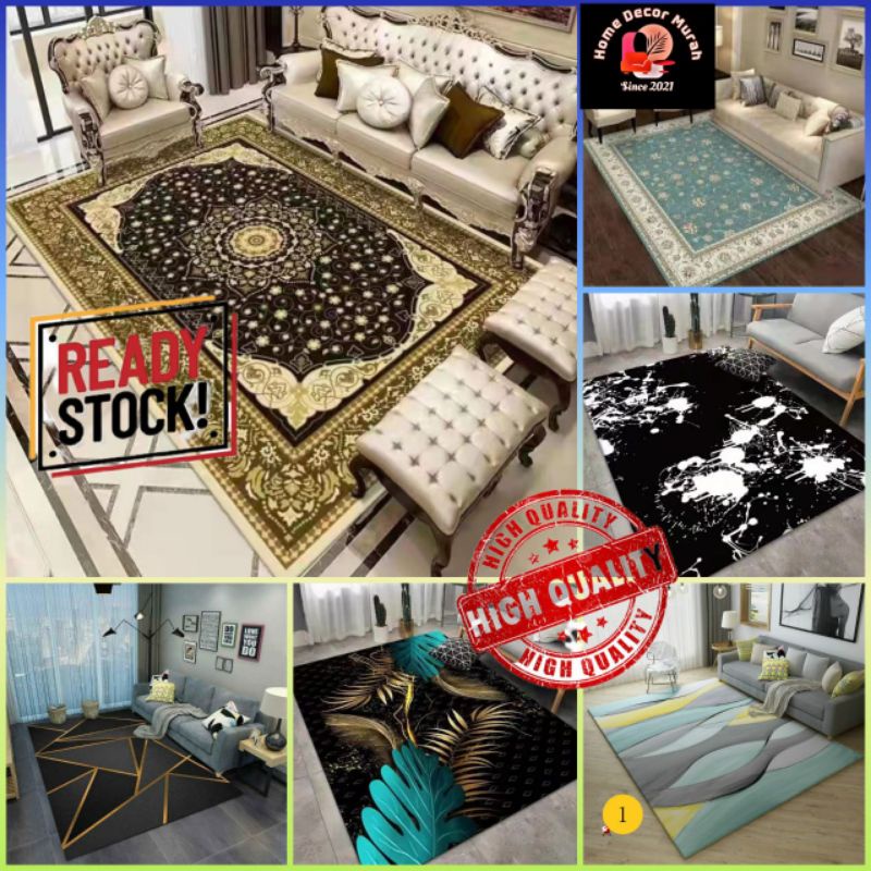 L | 130x180 Carpet Velvet 3D 🔥for Home Deco / Karpet / Rugs / Carpet ...