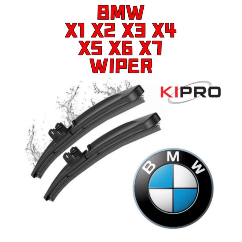 Original KIPRO ® Silicone Wiper - BMW X1 X2 X3 X4 X5 X6 X7 iX1 iX2 iX3 ...