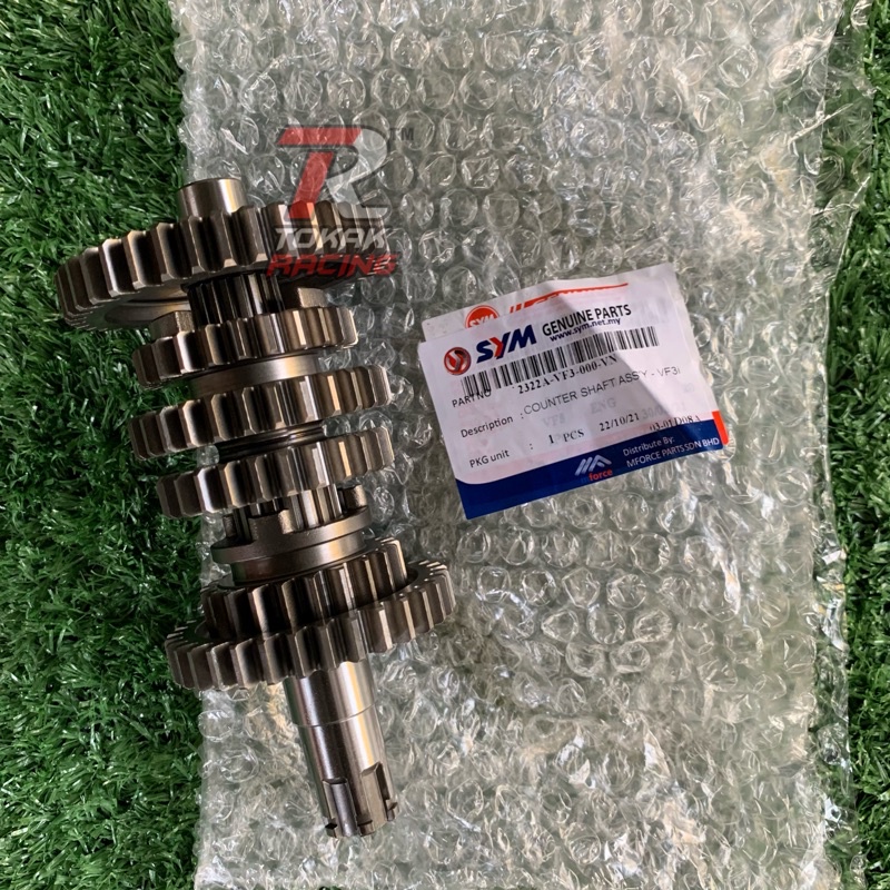SYM VF3I 185 COUNTER SHAFT ASSY WITH GEAR SET ORIGINAL 2322A-VF5-000 ...