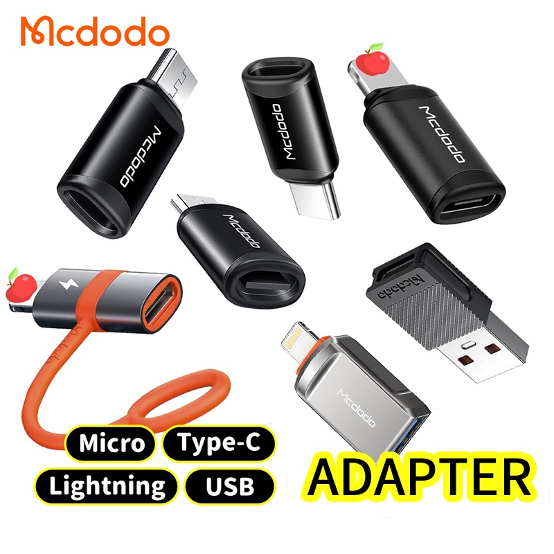 Mcdodo Adapter Adapter Charging Cable Adapter Converter USB Micro iP ...