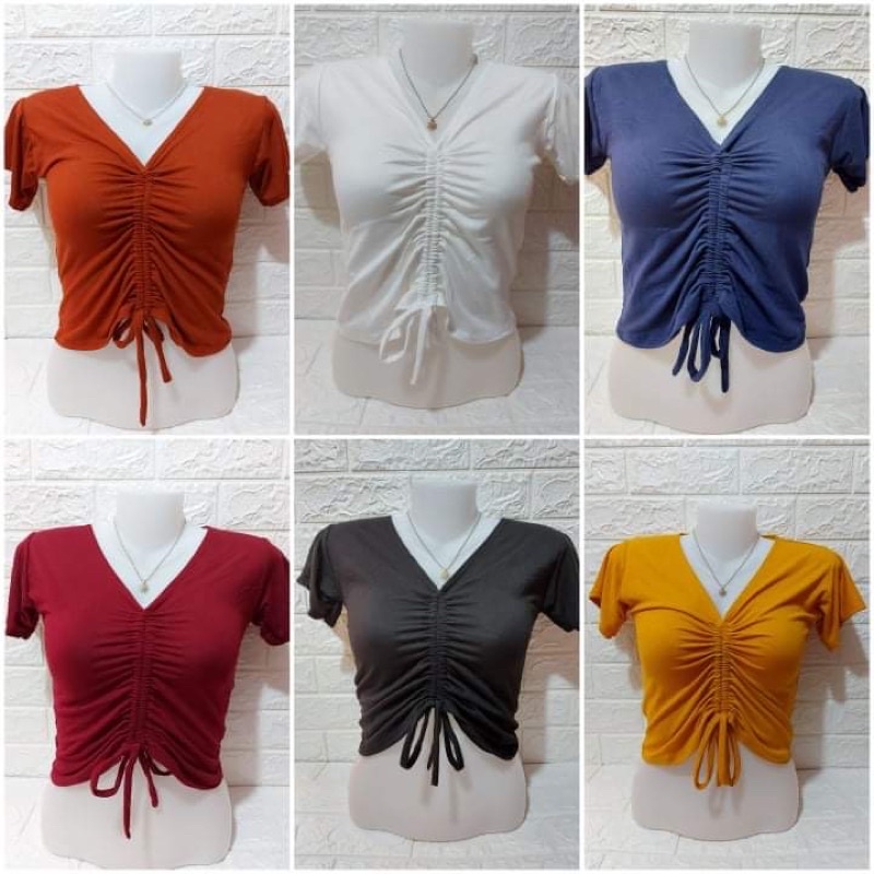 Korean String Tops inspired for Ladies (DIrect Supplier) | Shopee Malaysia