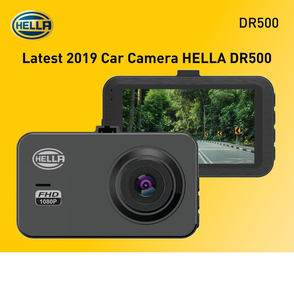 Hella 3 Inch LCD Display 1080P DR500 DVR Recorder Driving Video ...