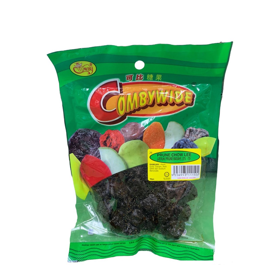 COMBYWIDE JERUK BUAH/KACANG/ASAM 可比糖果 水果干 花生 酸梅 软糖 HALAL | Shopee Malaysia