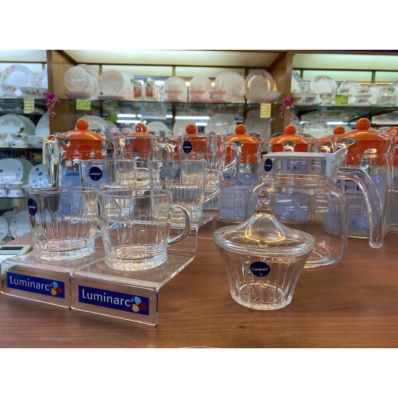 🔥LUMINARC TEA SET LANCE 9pcs🔥 | Shopee Malaysia