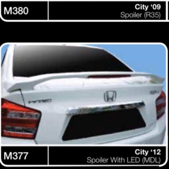 Honda city 2008 2009 2010 2011 2012 2013 rear boot trunk top modulo ...