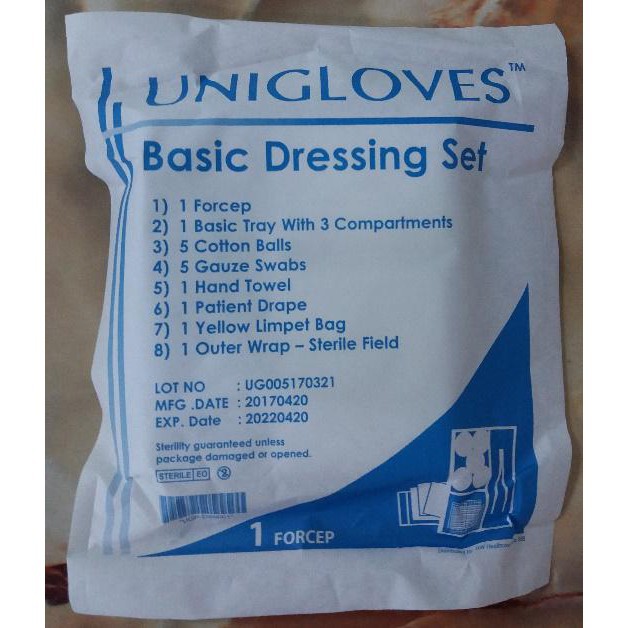 BASIC DRESSING SET UNIGLOVES (expired2022) | Shopee Malaysia
