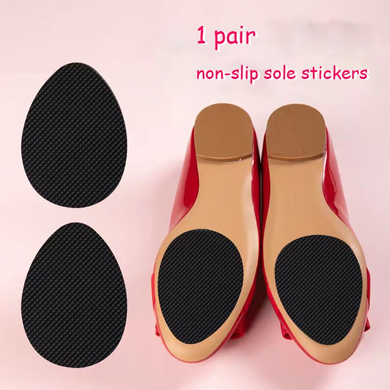 1Pair Self-Adhesive Anti-Slip Pads Shoes Mat High Heel Sole Protector ...
