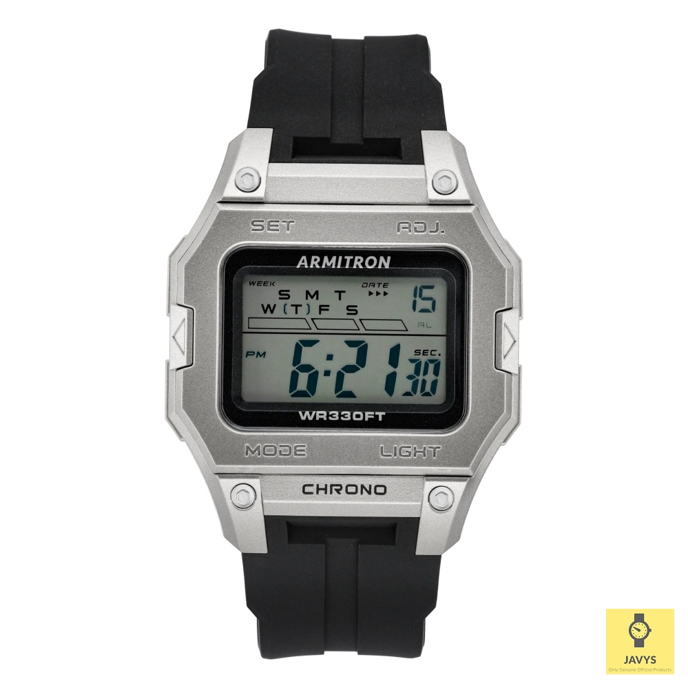 ARMITRON 40-8460SVB / Men's Watch / CHAMPION / Chronograph / Digital ...