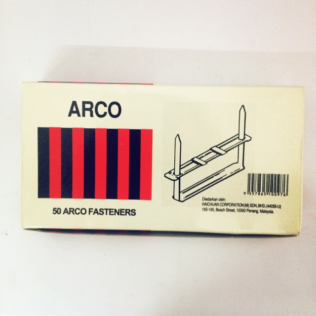 ARCO METAL PAPER FASTENER | Shopee Malaysia