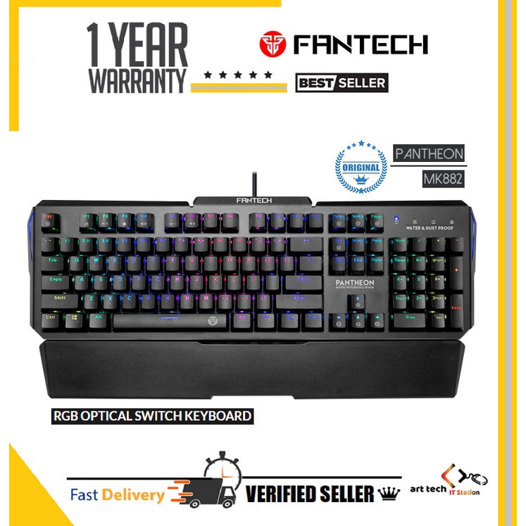 FANTECH MK882 PANTHEON RGB MECHANICAL KEYBOARD | Shopee Malaysia