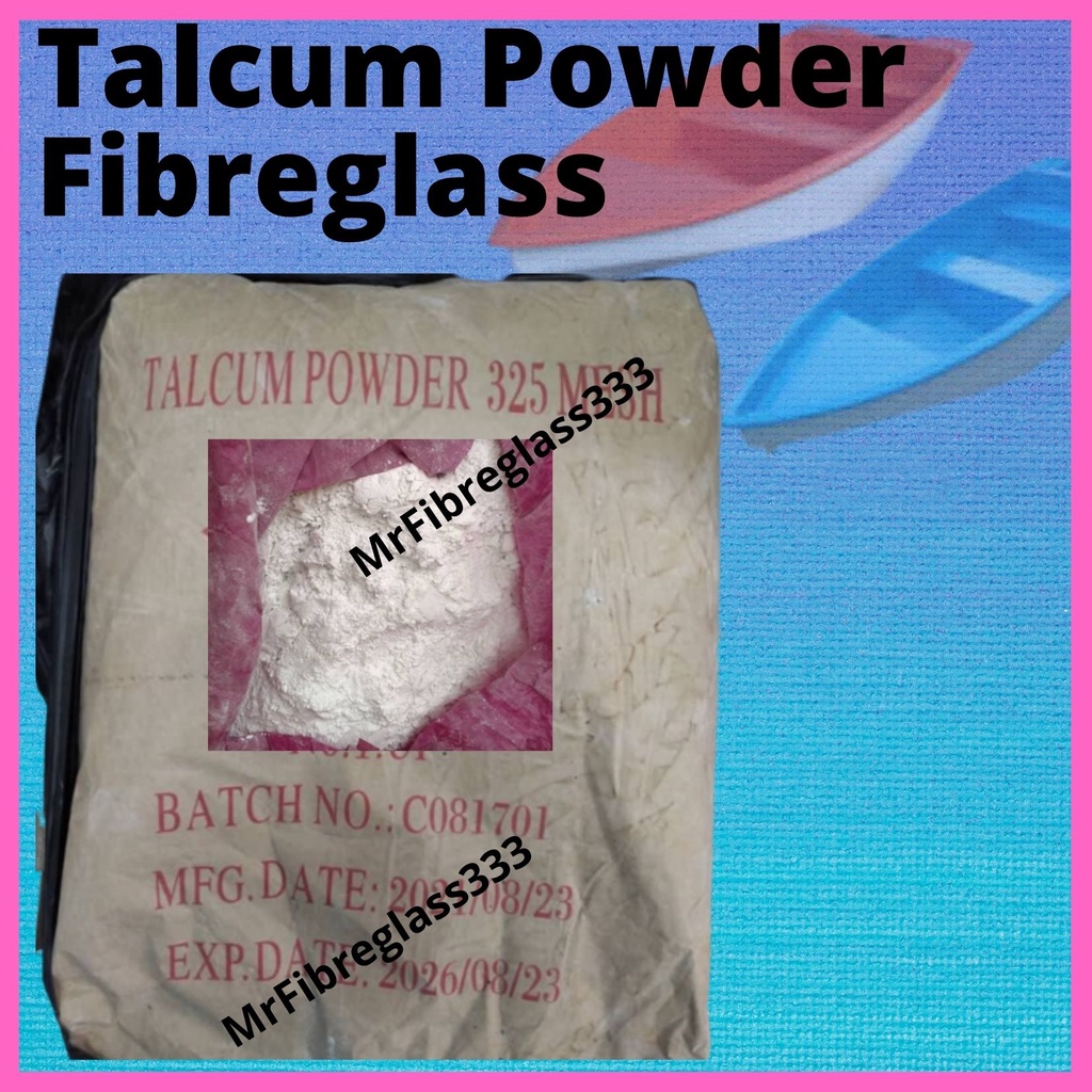 Talcum Powder Fibreglass / Tepung Fiber Fiberglass / Tepung Buat Bot ...