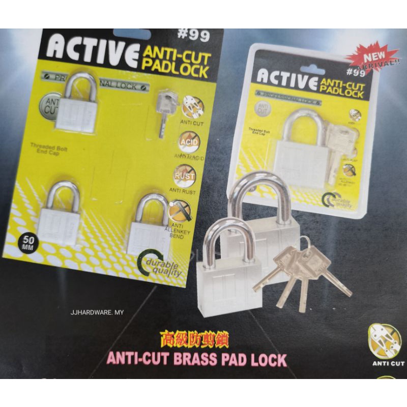 ACTIVE ANTI CUT PAD LOCK | Shopee Malaysia
