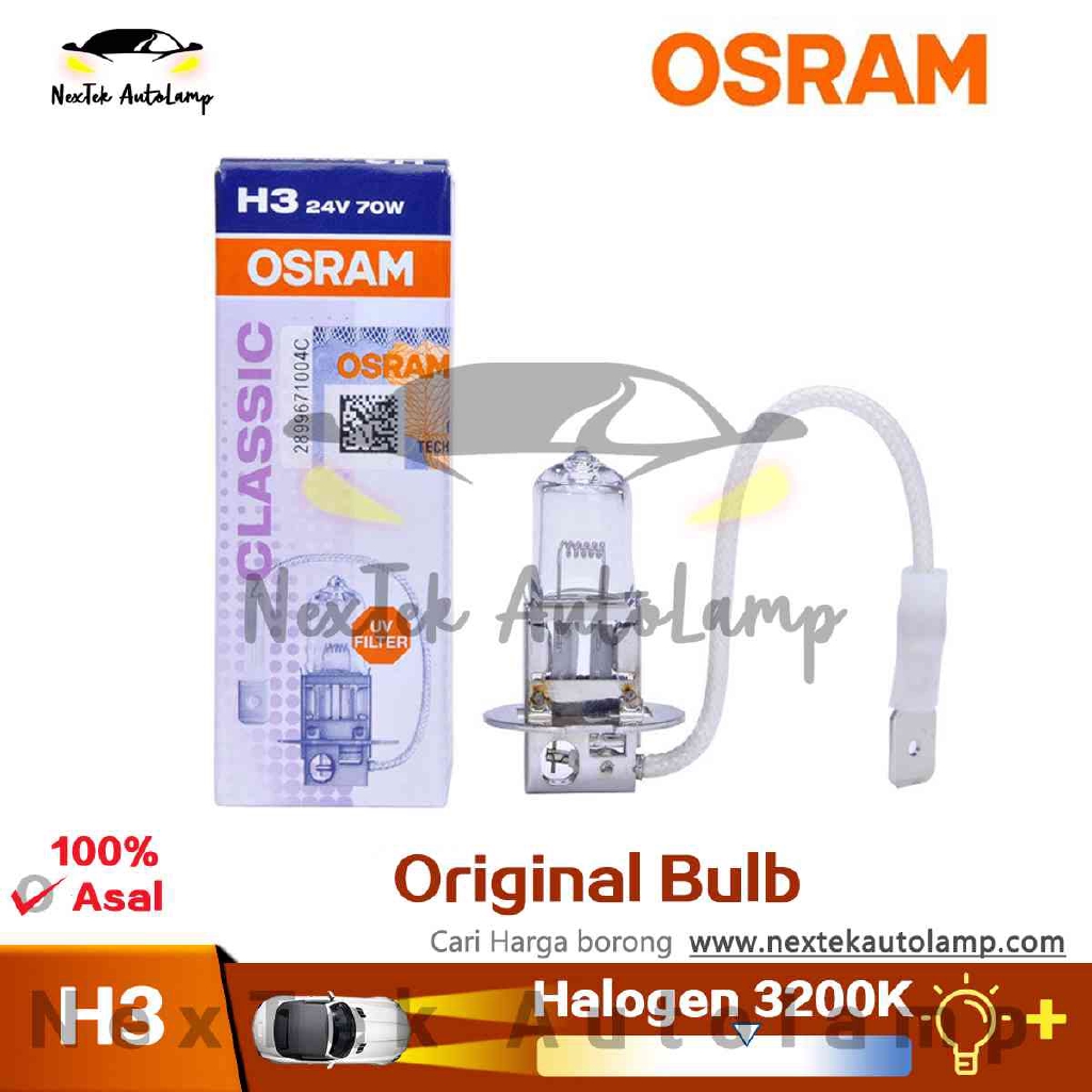 OSRAM H3 24V 70W 64156 PK22s Original Line Spare Parts Fog Light Truck ...