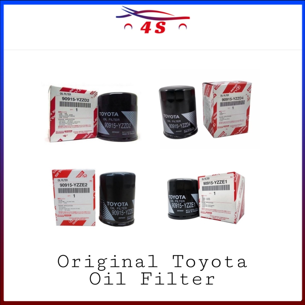 Toyota Oil Filter - E1 / E2 / D2 / D4 ( Genuina Parts ) | Shopee Malaysia