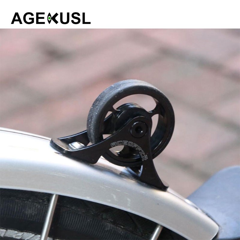 Aceoffix Bike Mudguard wheel Easy Wheels Mud Guards Roller Wheels For ...