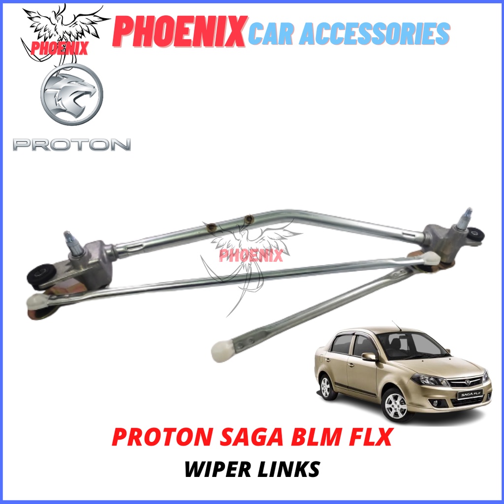 PROTON SAGA BLM FLX FL FRONT WIPER LINK (OEM) KERETA VIPER DEPAN READY ...